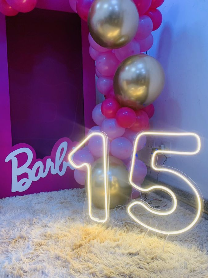 Caixa Da Barbie Painel Oval Álbum II – Dilce Festas